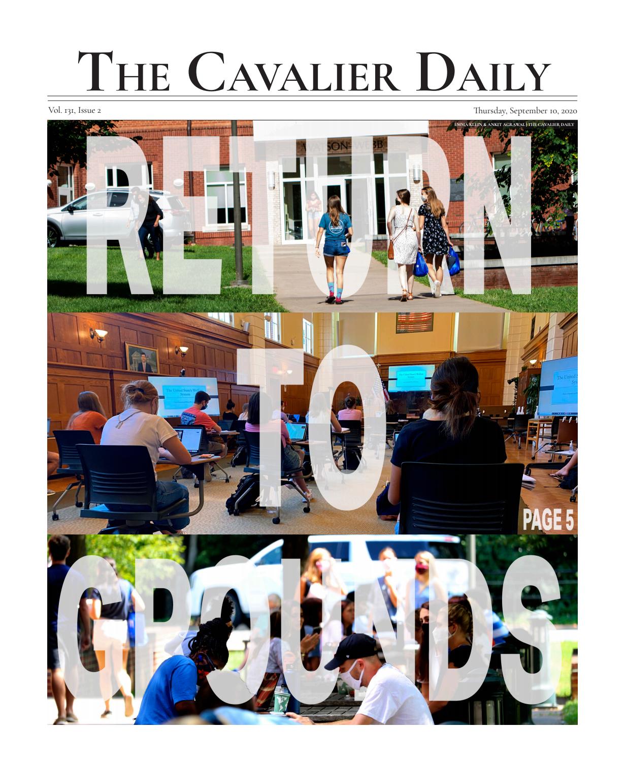 Thursday, September 10, 2020 by The Cavalier Daily - Issuu