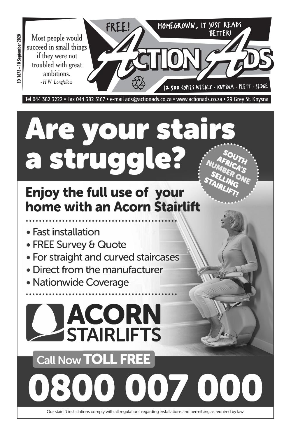 Edition 1673 - 10 September 2020 by Action Ads - Issuu