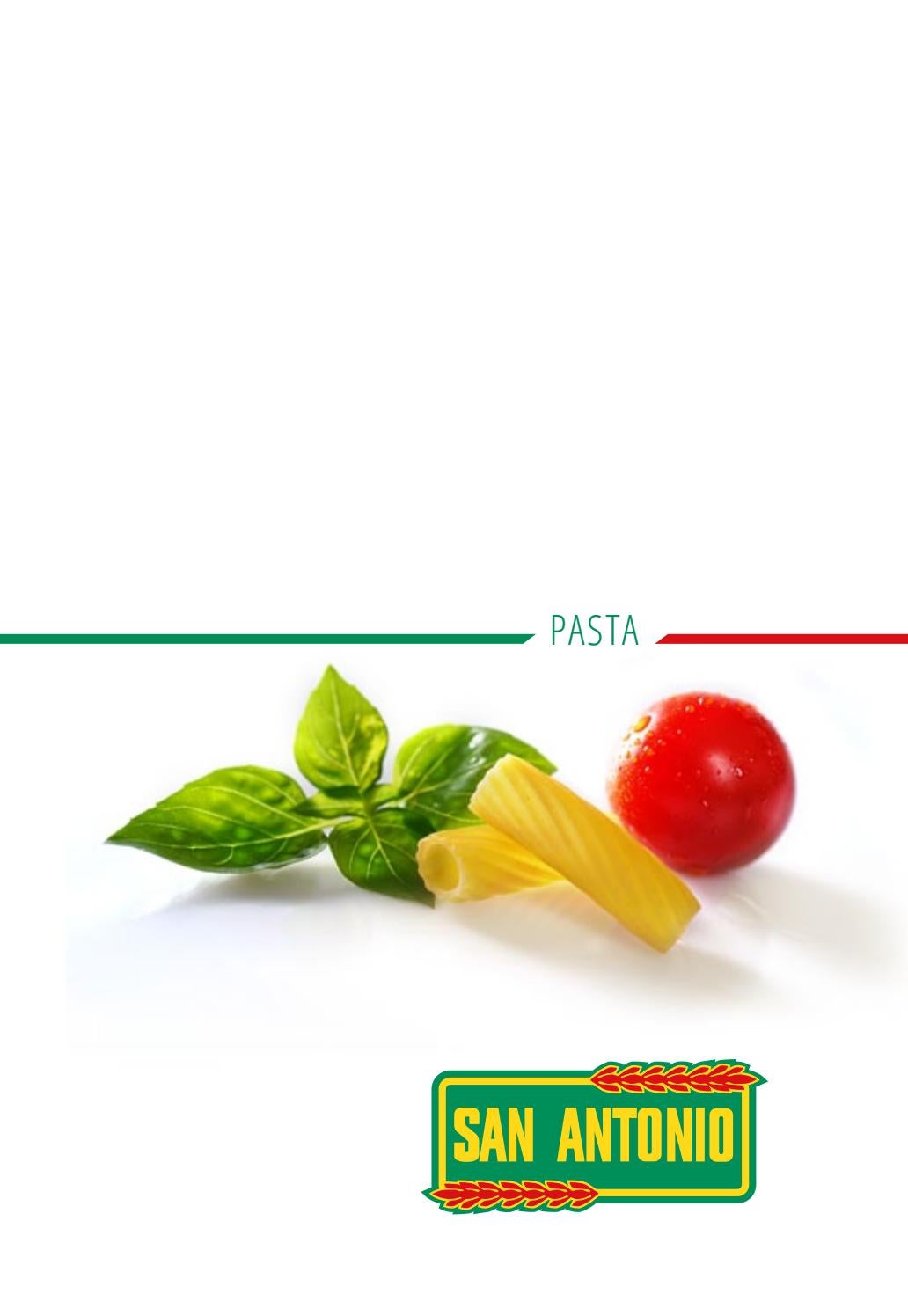 San Antonio - product catalogue by HELIOS PASTA INDUSTRY - Issuu