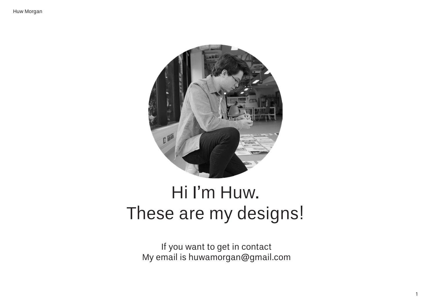 Huw's Product Design portfolio by huwamorgan - Issuu
