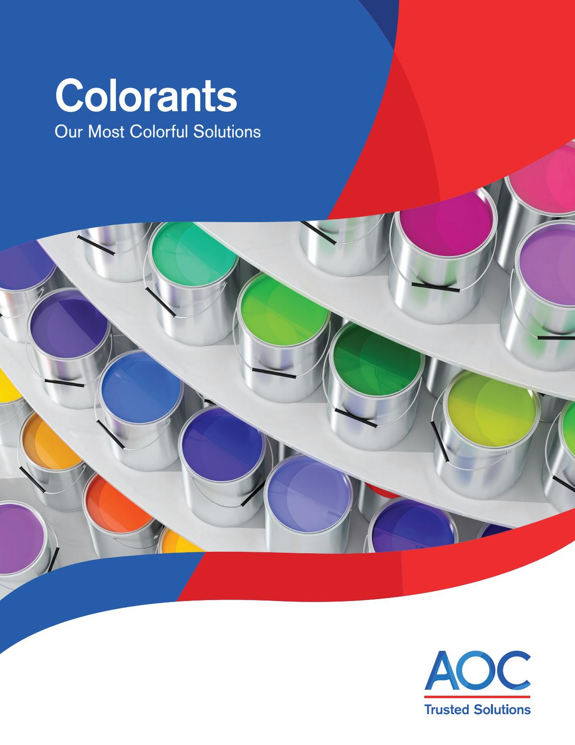 AOC Colorants Brochure by AOCResins - Issuu