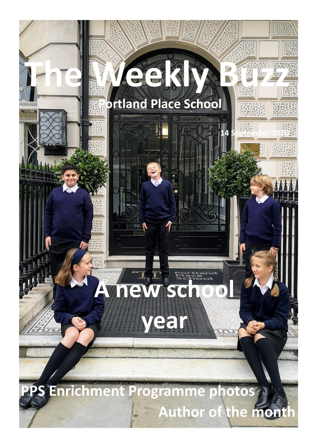 14 September Weekly Buzz by Portland Place School - Issuu