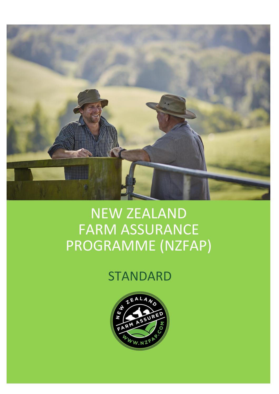 New Zealand Farm Assurance Programme (NZFAP) by AFFCO - Issuu