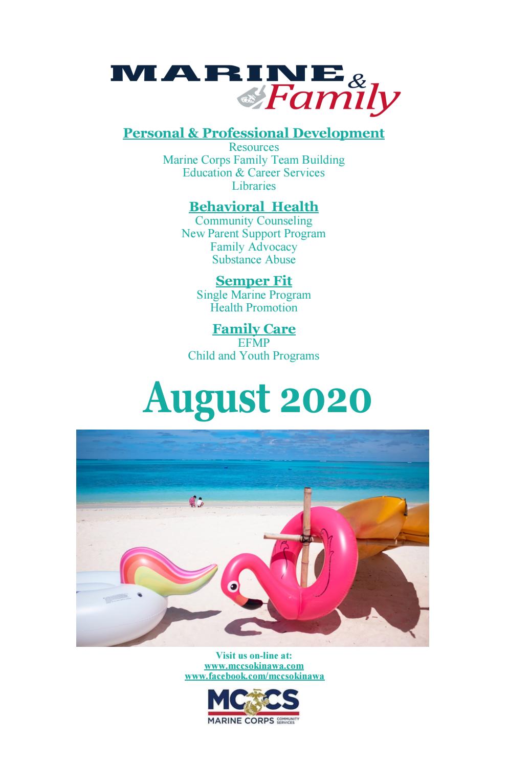 August 2020 COE by MCCS Okinawa - Issuu