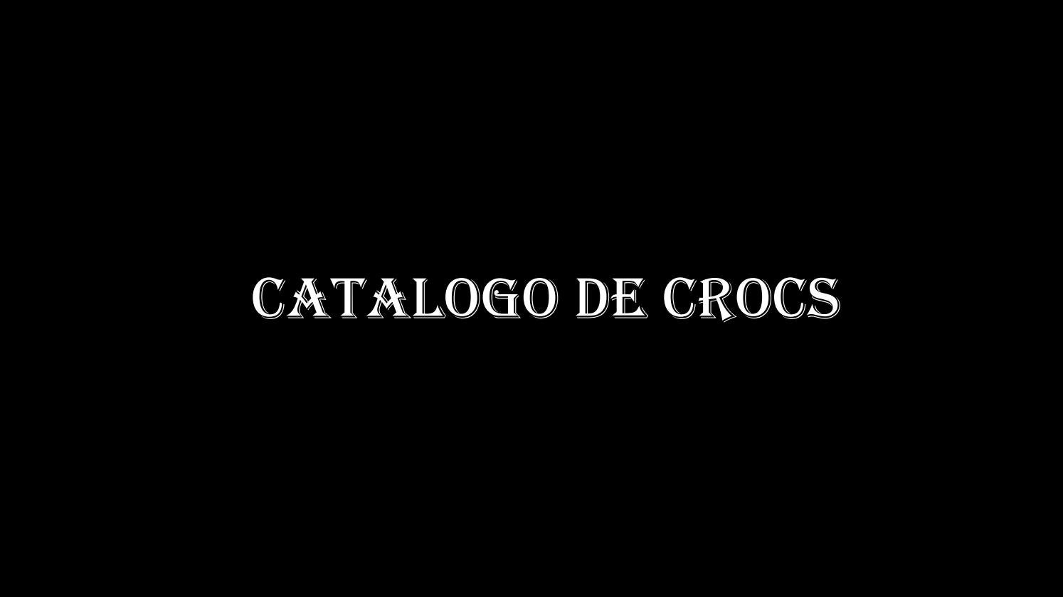 CATALOGO DE CROCS by mateo01 - Issuu
