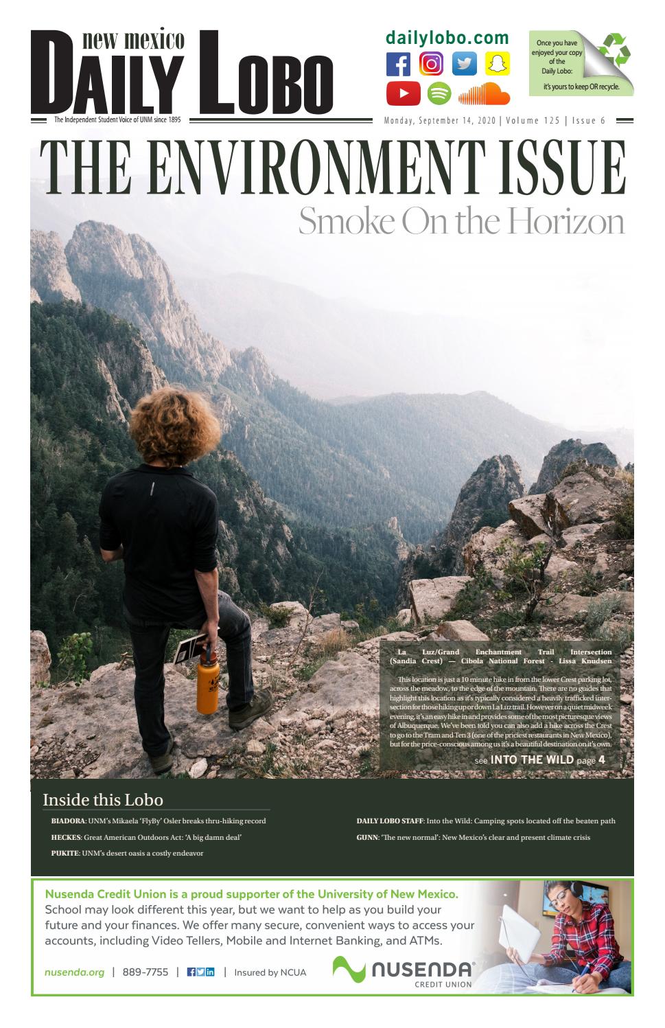 Daily Lobo 9/14/2020 by UNM Student Publications - Issuu