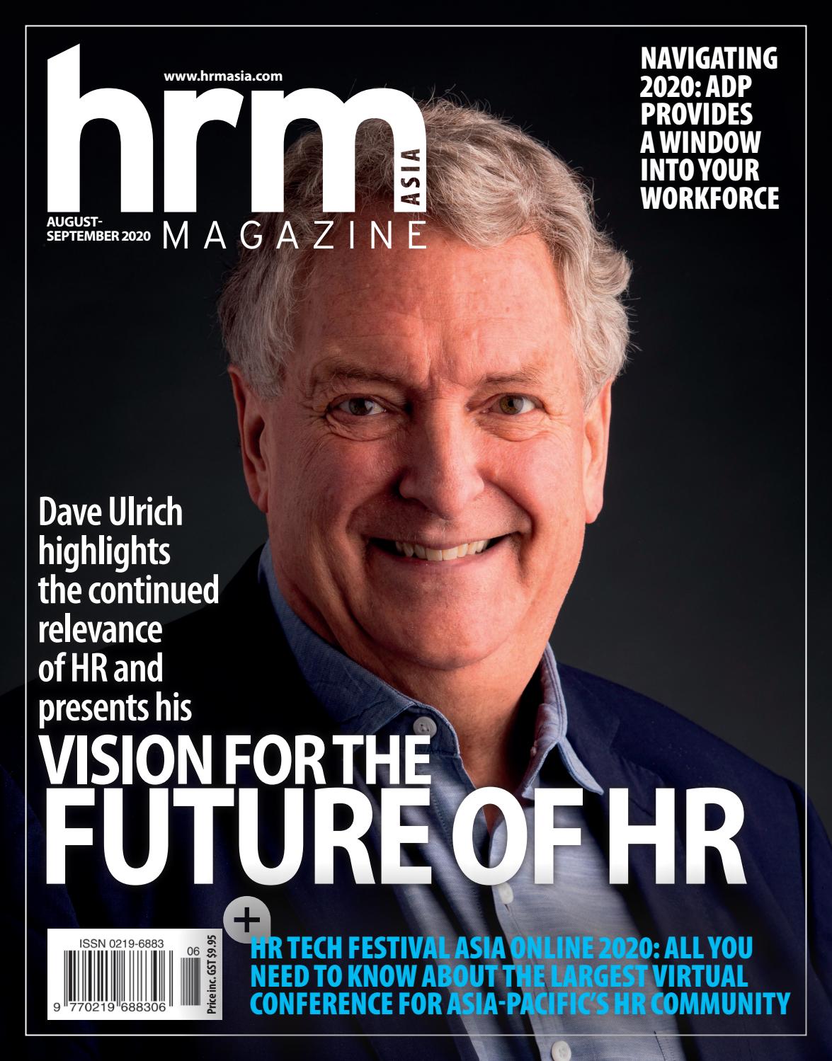 HRM Magazine Asia - August-September 2020 Issue by HRM Asia - Issuu
