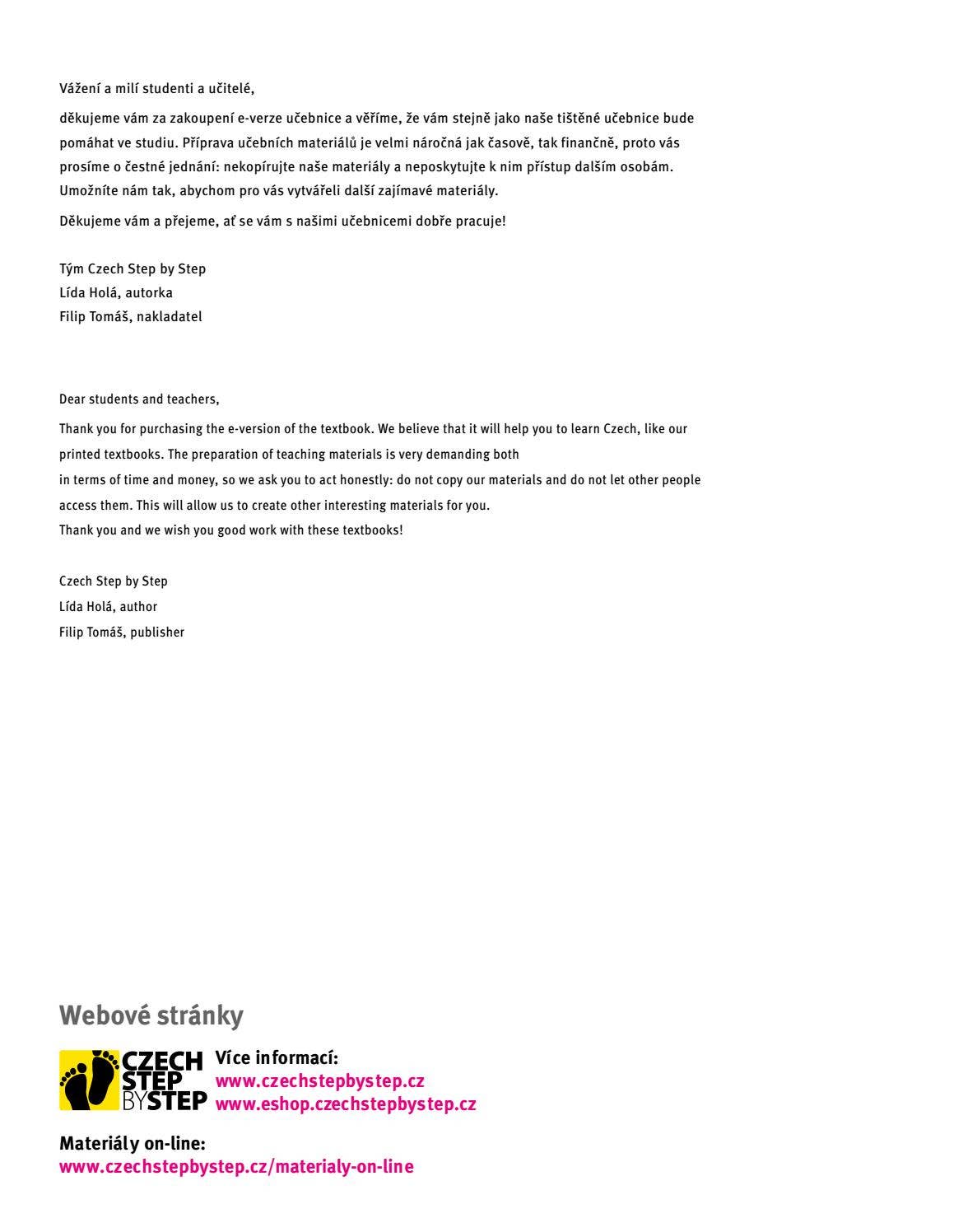 Lída Holá: Česky krok za krokem 1 (anglická) by Akropolis - Issuu