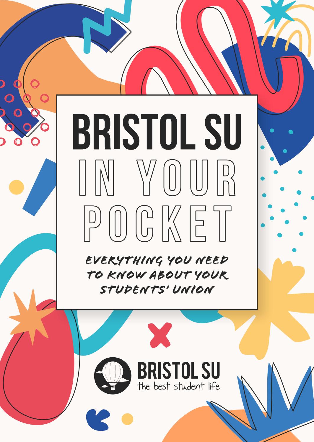 Bristol SU Pocket Welcome Guide 2020 by Bristol SU - Issuu