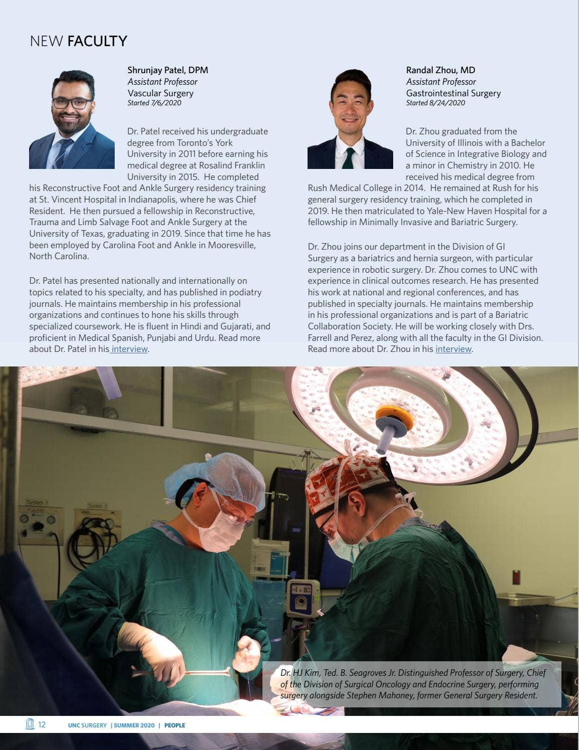 UNC Surgery Newsletter Summer 2020 by UNC Surgery - Issuu