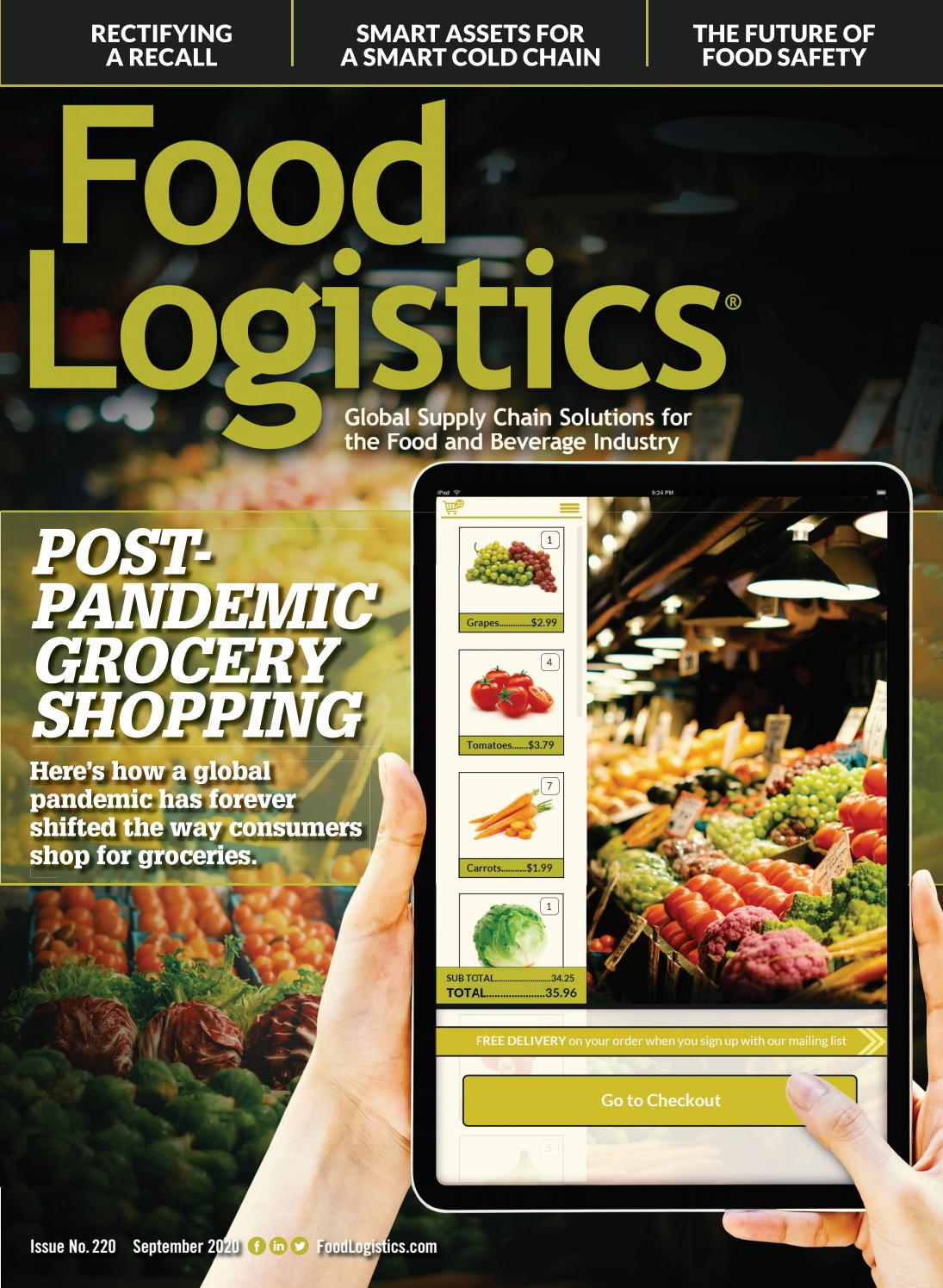 Food Logistics September 2020 by Supply+Demand Chain/Food Logistics - Issuu