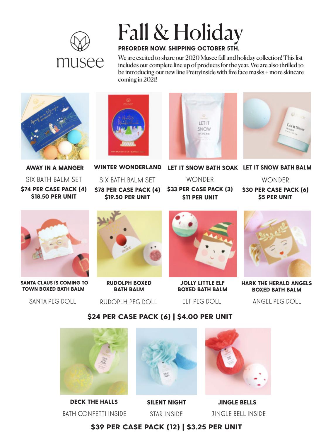 Musee Fall / Holiday Catalog by museebath - Issuu