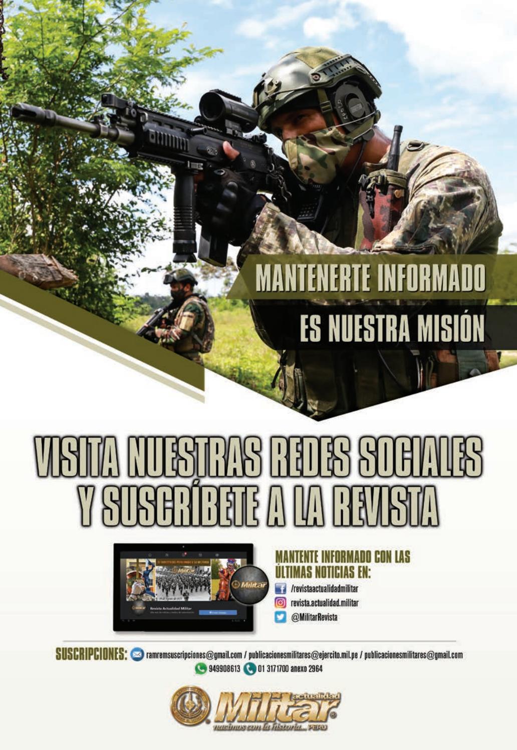 Revista Actualidad Miilitar N.° 525 - 2020 by Ejército del Perú - Issuu