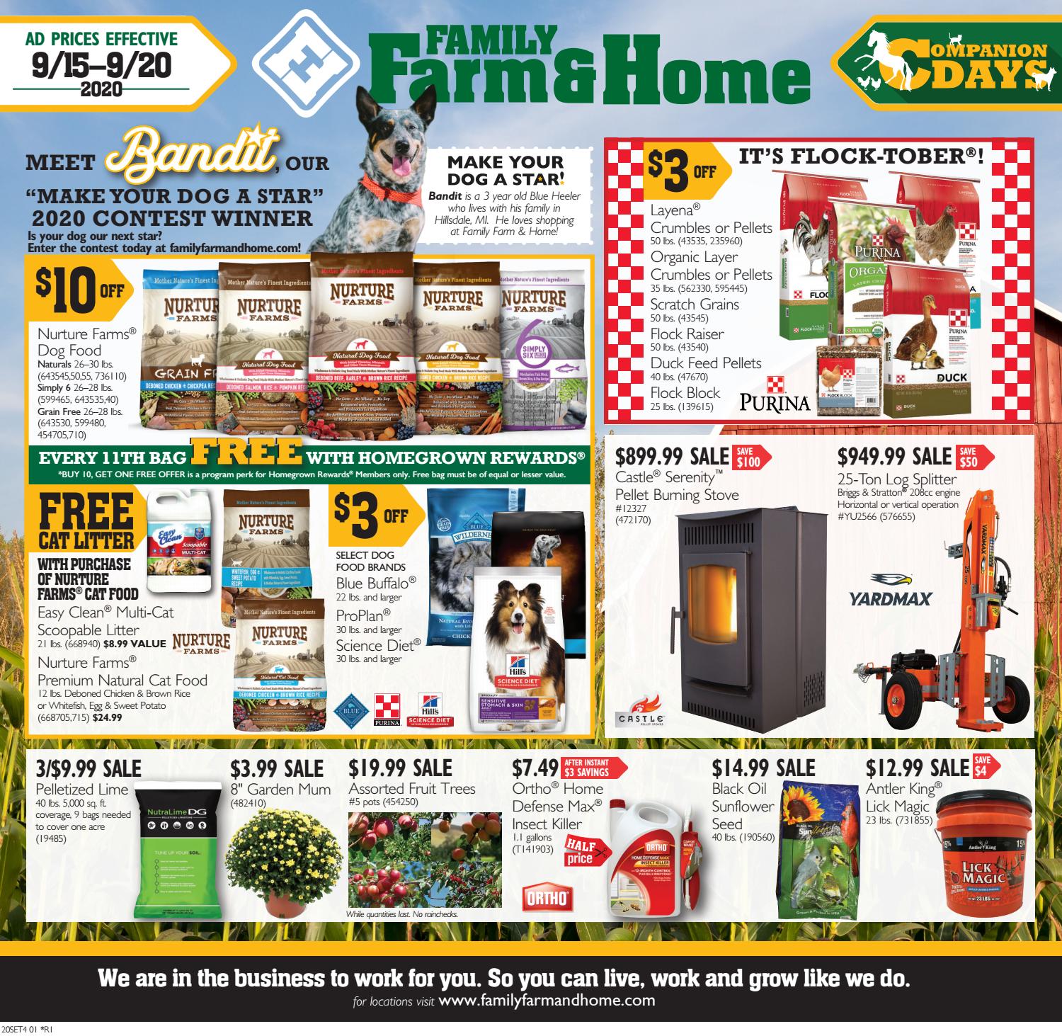 Archived, Inactive Ad: Family Farm and Home 20SET4 (Effective 9/15/20 ...