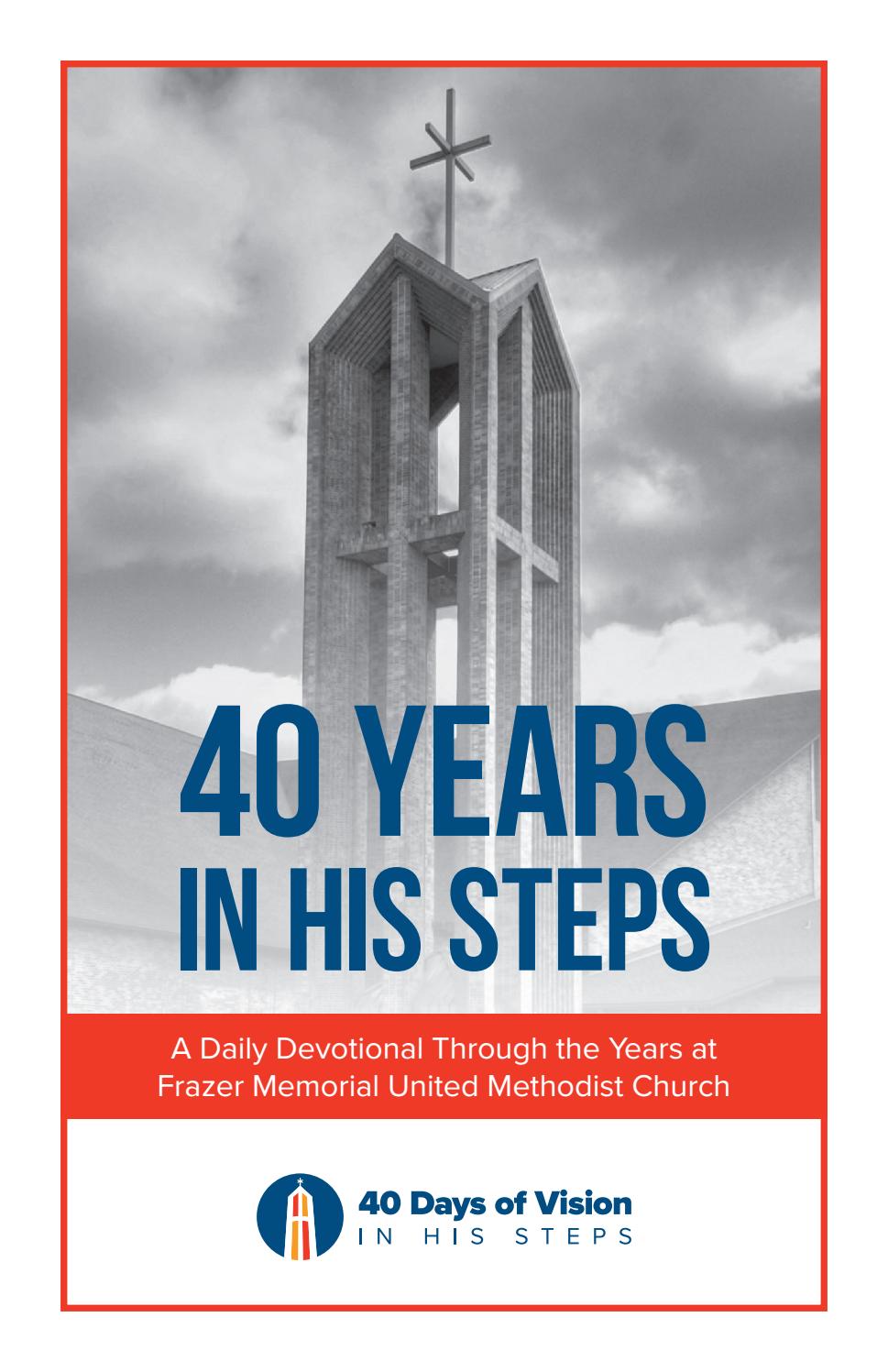 40 Days of Vision Devotional Booklet by Frazer Church - Issuu