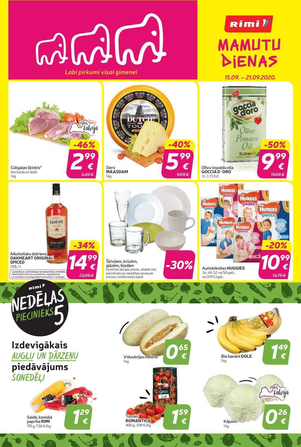 Rimi piedāvājumi 15.09. - 21.09.2020. by Rimi - Issuu