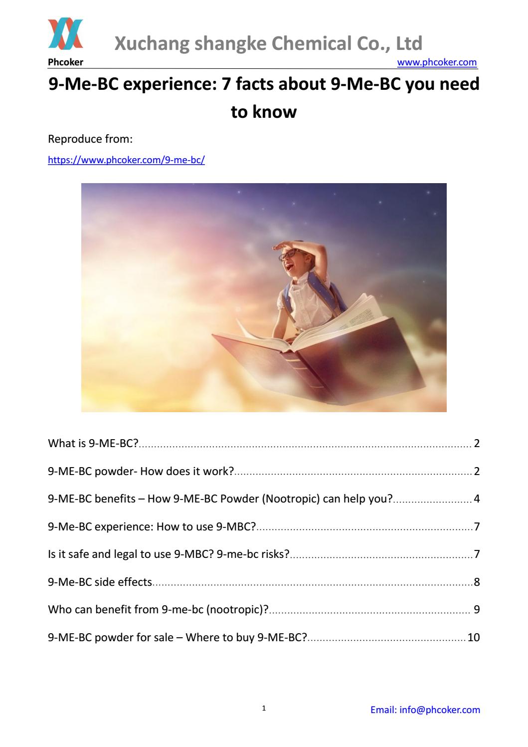 9-Me-BC experience: 7 facts about 9-Me-BC you need to know by Phcoker ...