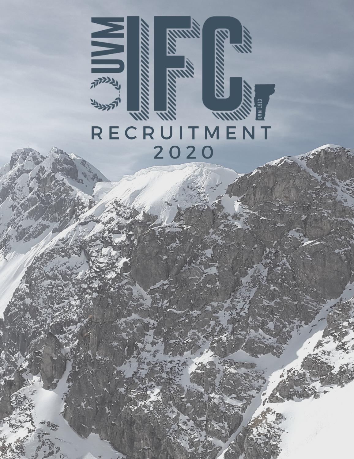IFC Recruitment Brochure by uvm_fsl - Issuu