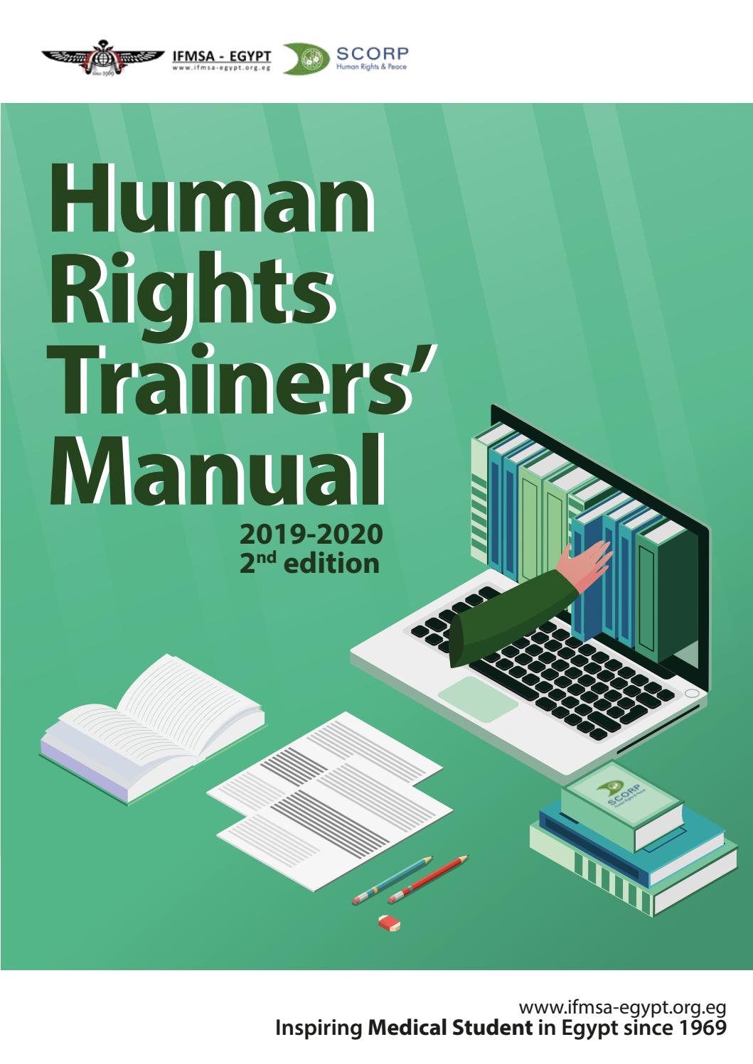 Human Rights Trainers Manual by IFMSA-Egypt - Issuu