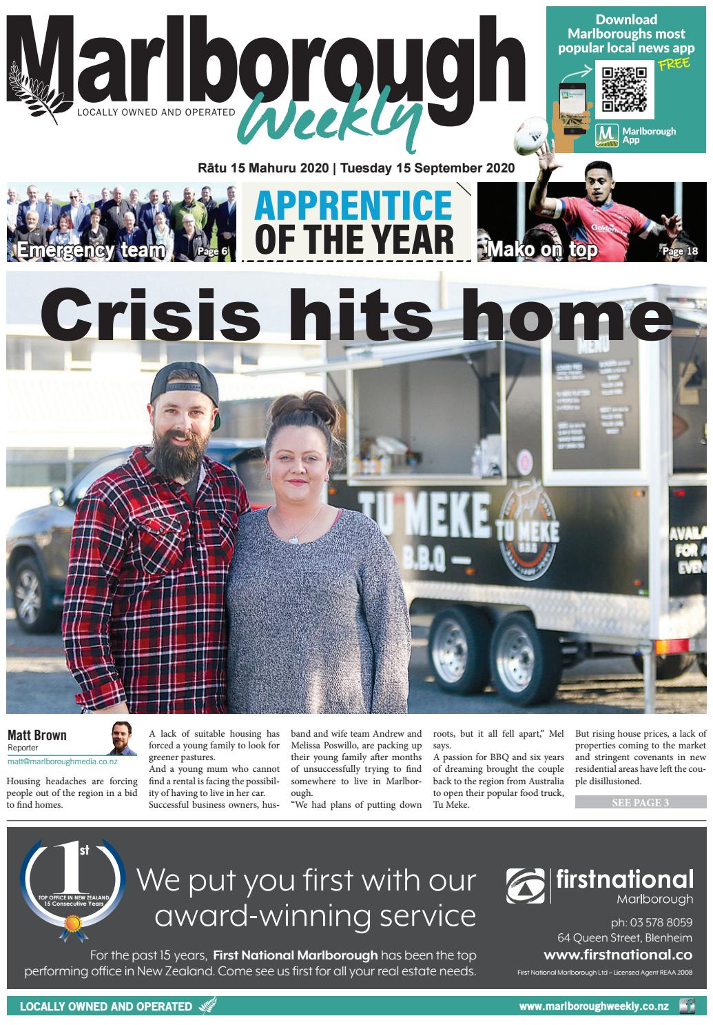 Marlborough Weekly - 15 September 2020 by TSM Marlborough - Issuu