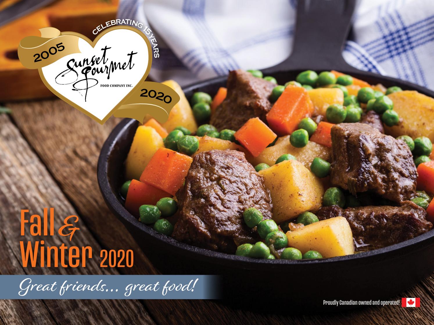 Sunset Gourmet Fall & Winter 2020 Catalogue by Sunset Gourmet Food ...