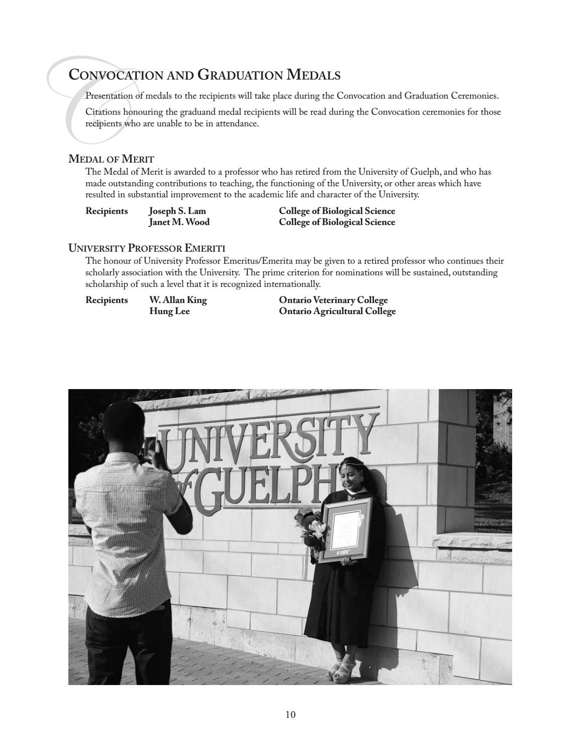 University of Guelph Convocation | Fall 2019 by University of Guelph ...