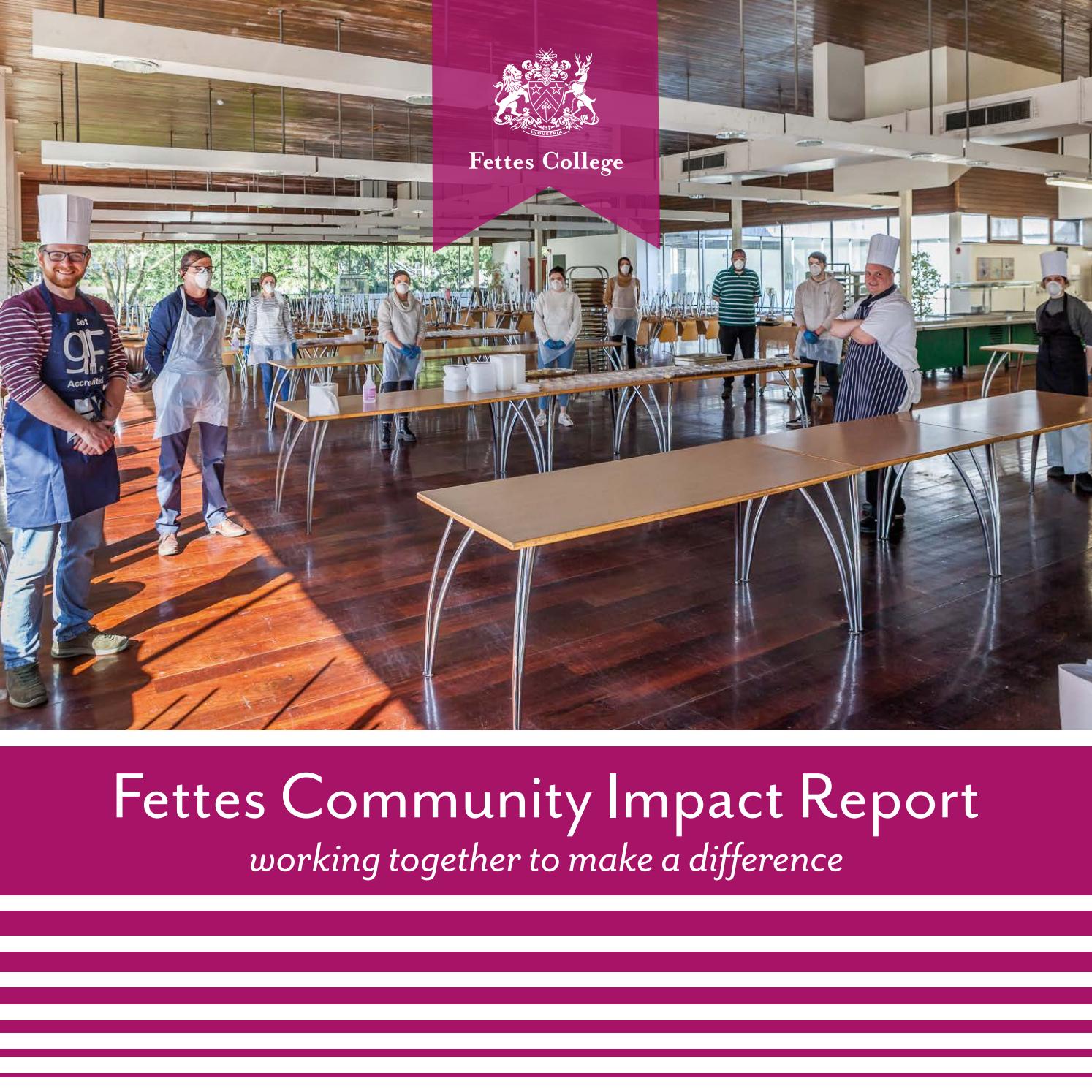 Fettes Community Impact Report 2020 by Fettes_College - Issuu