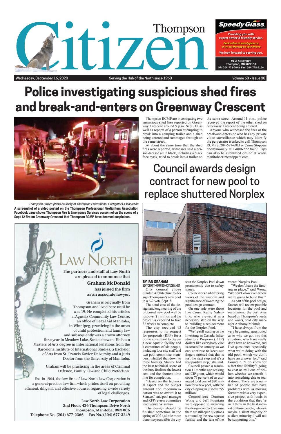 September 16 2020 by Thompson Citizen - Issuu