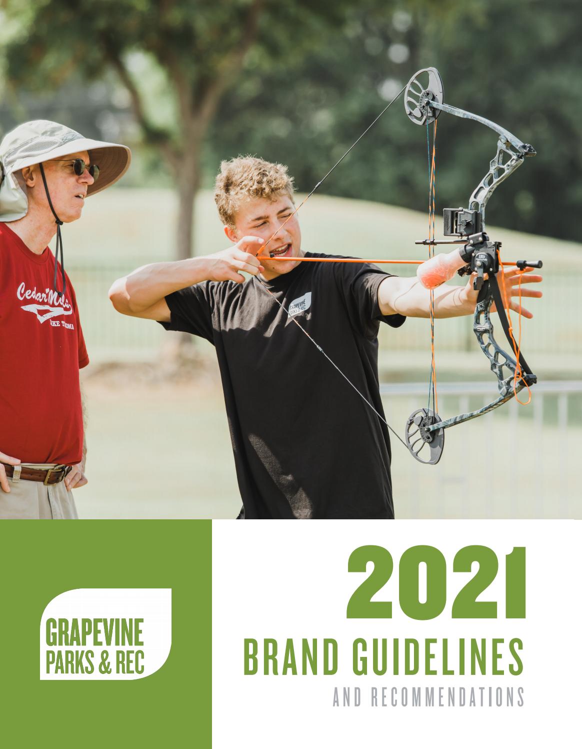 Grapevine Parks and Recreation Brand Guidelines 2021 by Go Grapevine ...