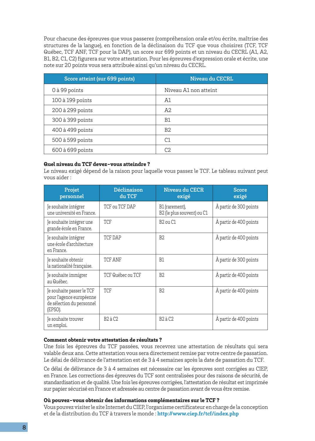 ABC TCF - Tous niveaux by CLE International - Issuu