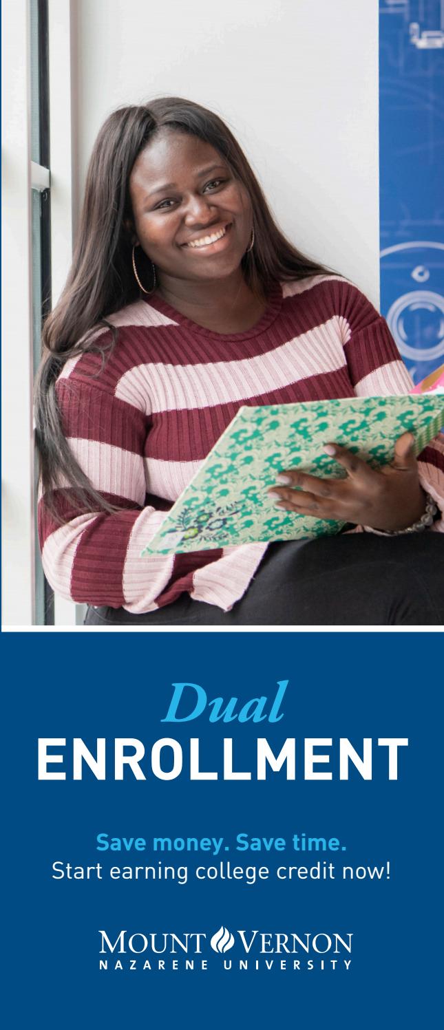 Dual Enrollment at MVNU by Mount Vernon Nazarene University - Issuu
