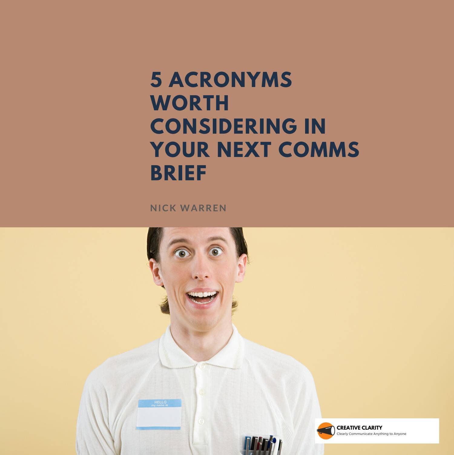 5 Acronyms Good for any Communication by creativeclarity - Issuu