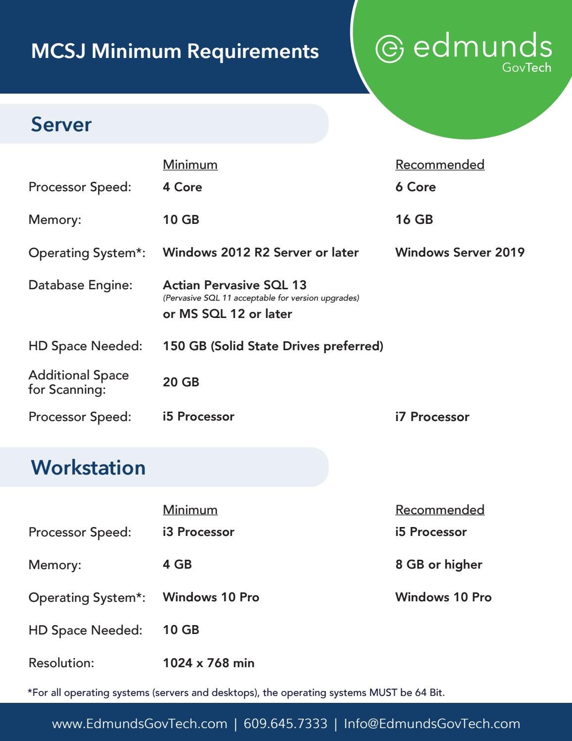 Minimum Requirements by Edmunds GovTech - Issuu