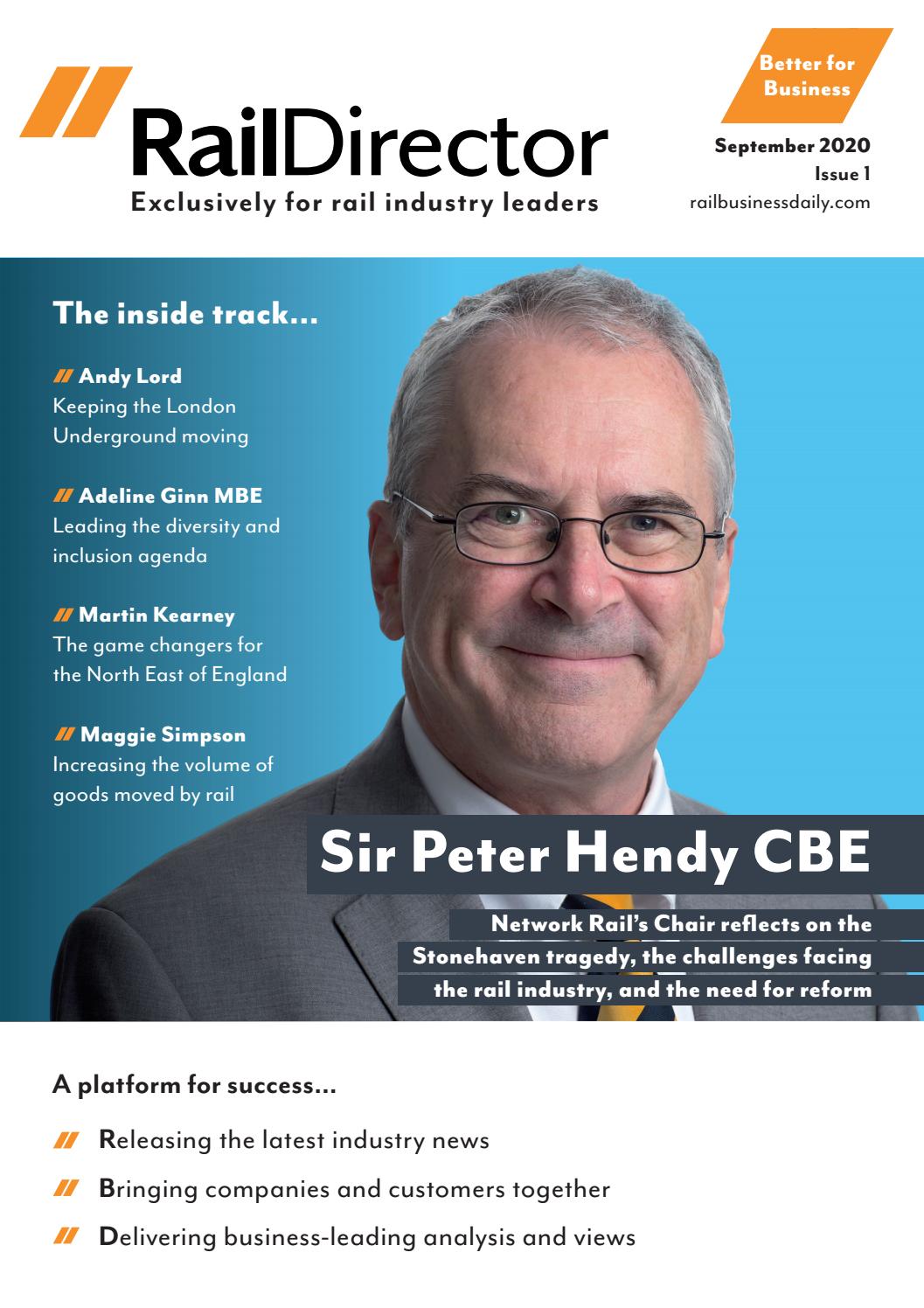 RailDirector September 2020 by RBD Media - Issuu