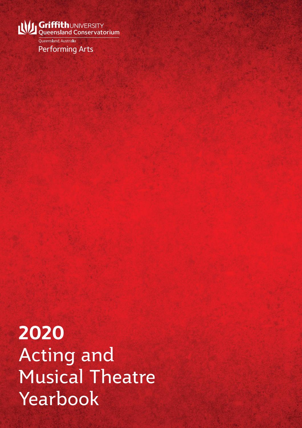2020 Acting and Musical Theatre Yearbook by Queensland Conservatorium ...