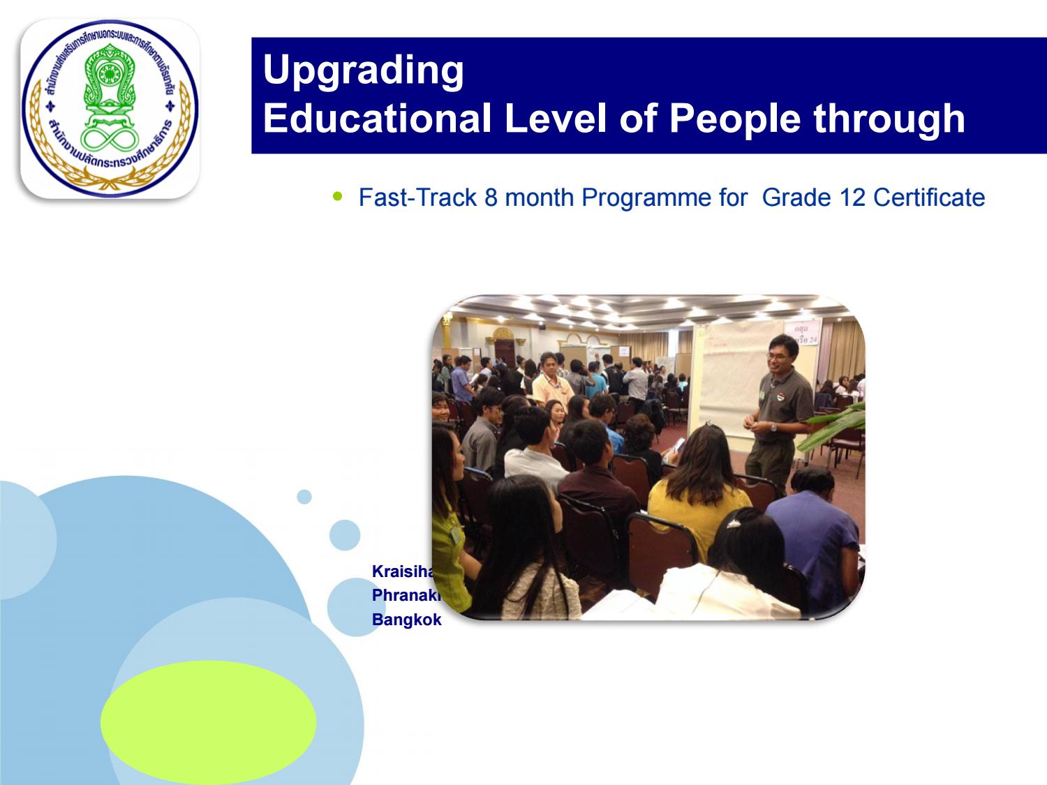 Fast Track 8 Months Programme For Grade 12 Certificate By Fast Track 8 Months Programme For Grade 12 Certificate By