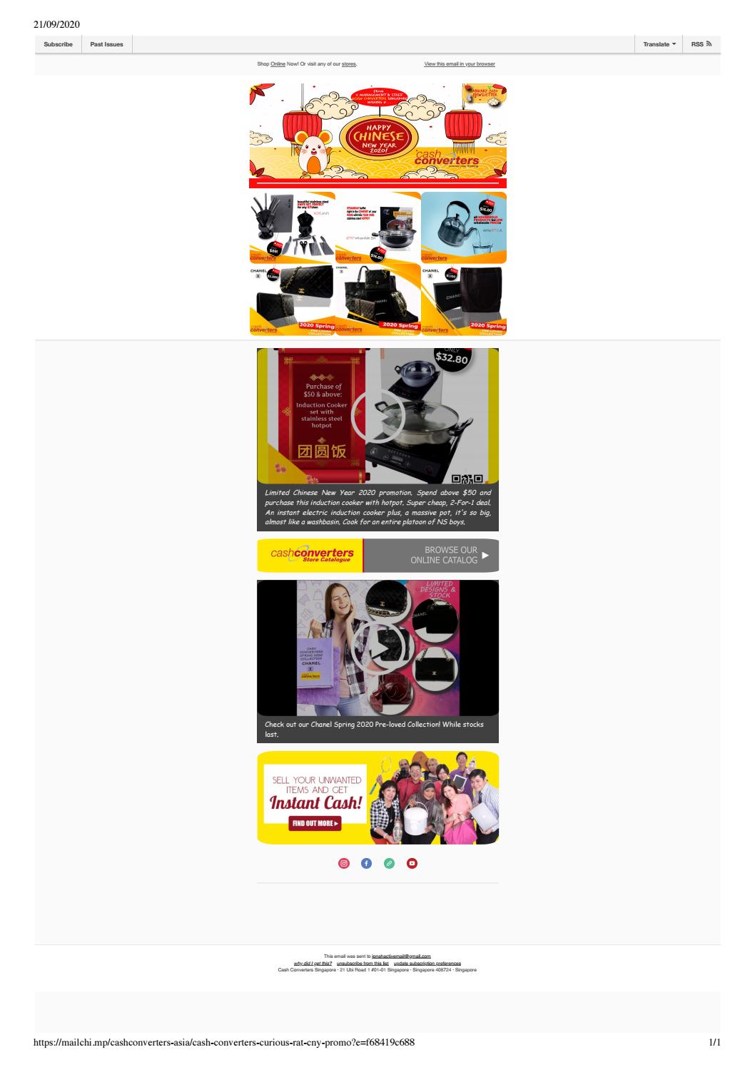 EDM Marketing Campaign - MailChimp by Ed’s Portfolio - Issuu