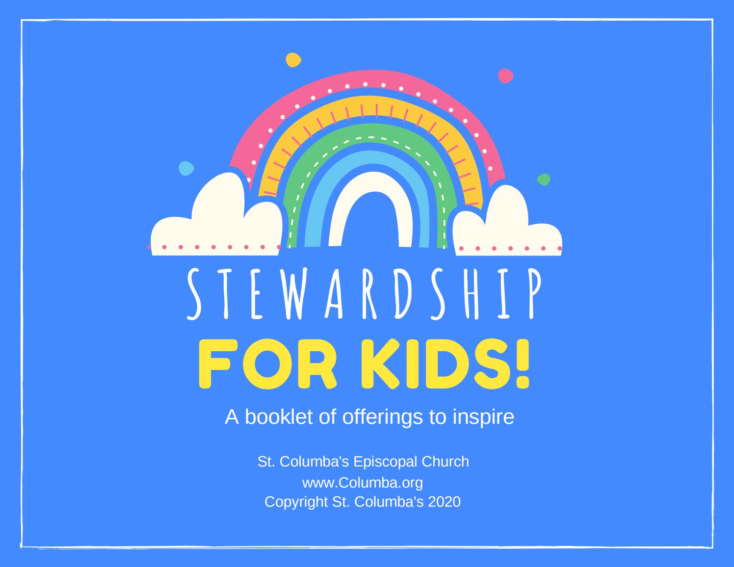 2021 Stewardship For Kids! Booklet by St. Columba's Episcopal Church ...