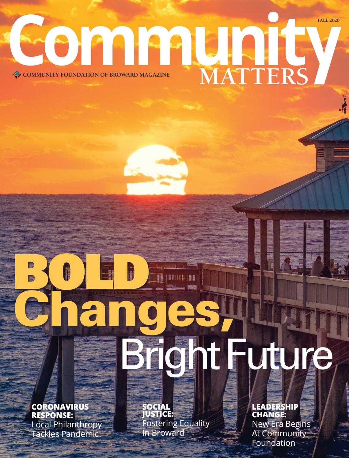 Community Matters Magazine, Fall 2020 by Community Foundation of ...