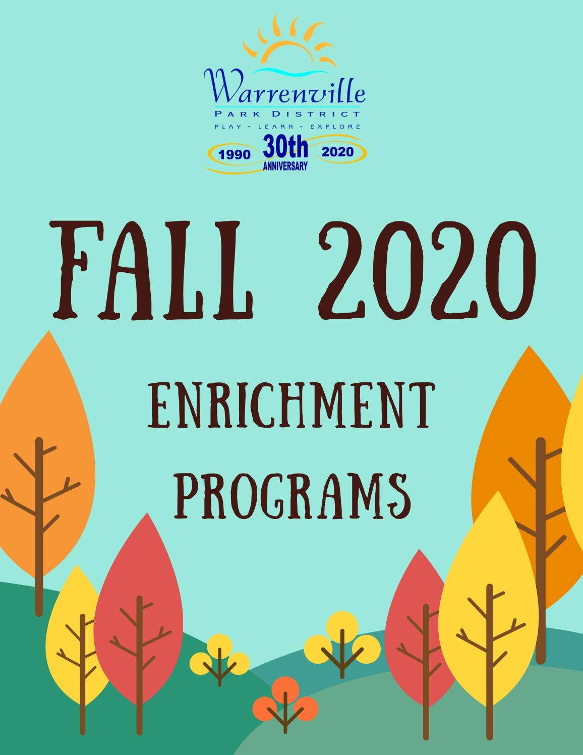 Fall 2020 Enrichment Guide by Warrenville Park District - Issuu