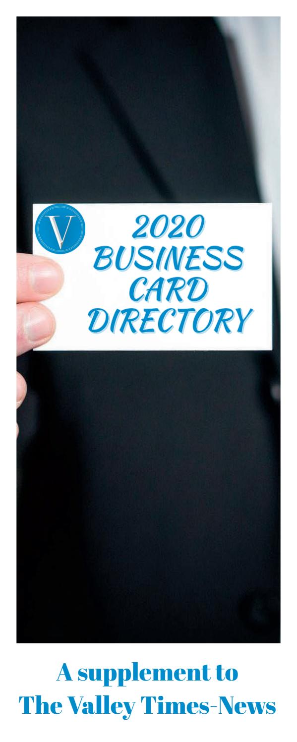 Business Card Directory 2020 by Fox Press - Issuu