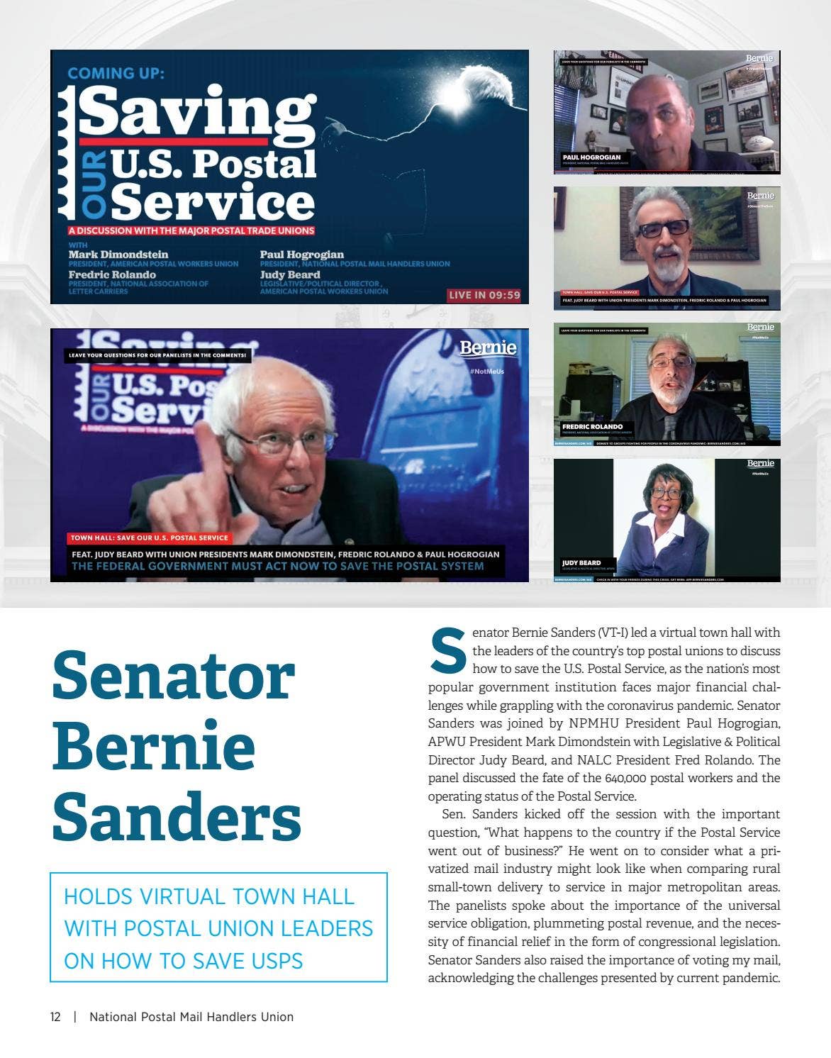 The Mail Handler Magazine Summer 2020 by National Postal Mail Handlers ...