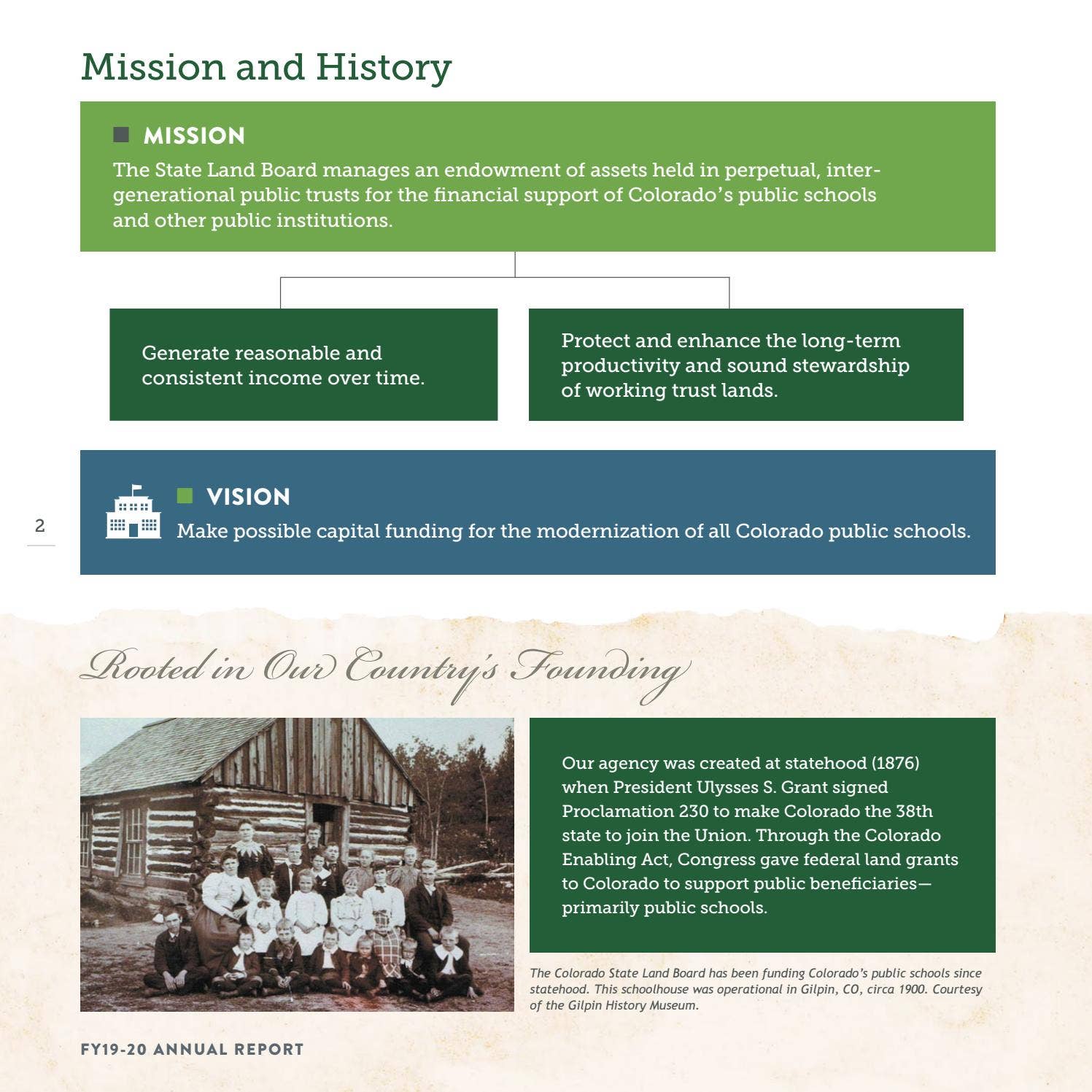 Colorado State Land Board FY2020 Annual Report by Kristin Kemp - DNR ...