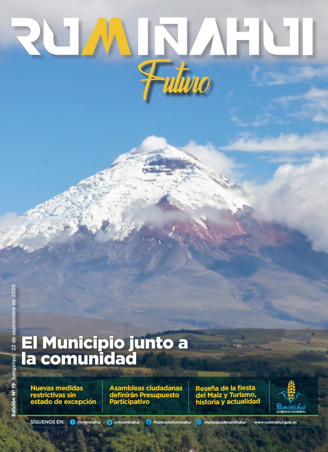 Revista Rumiñahui Futuro Nº- 19 by imruminahui - Issuu