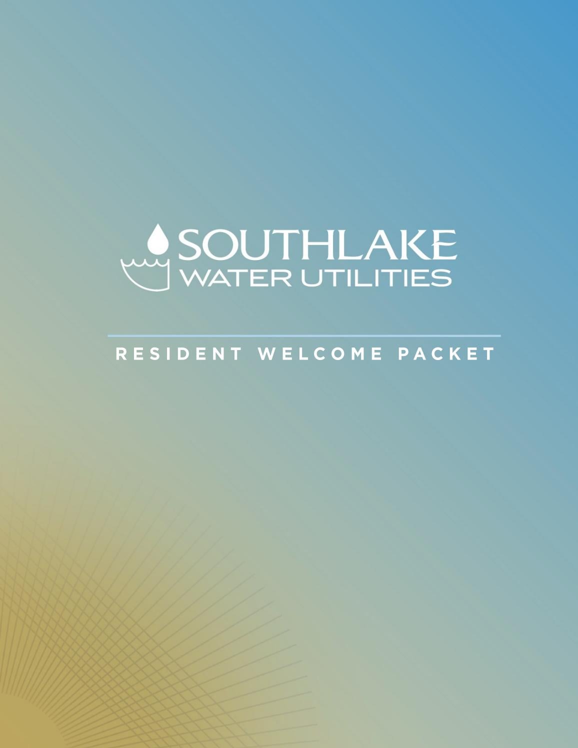 Southlake Water Utilities Welcome Packet by City of Southlake, Texas ...