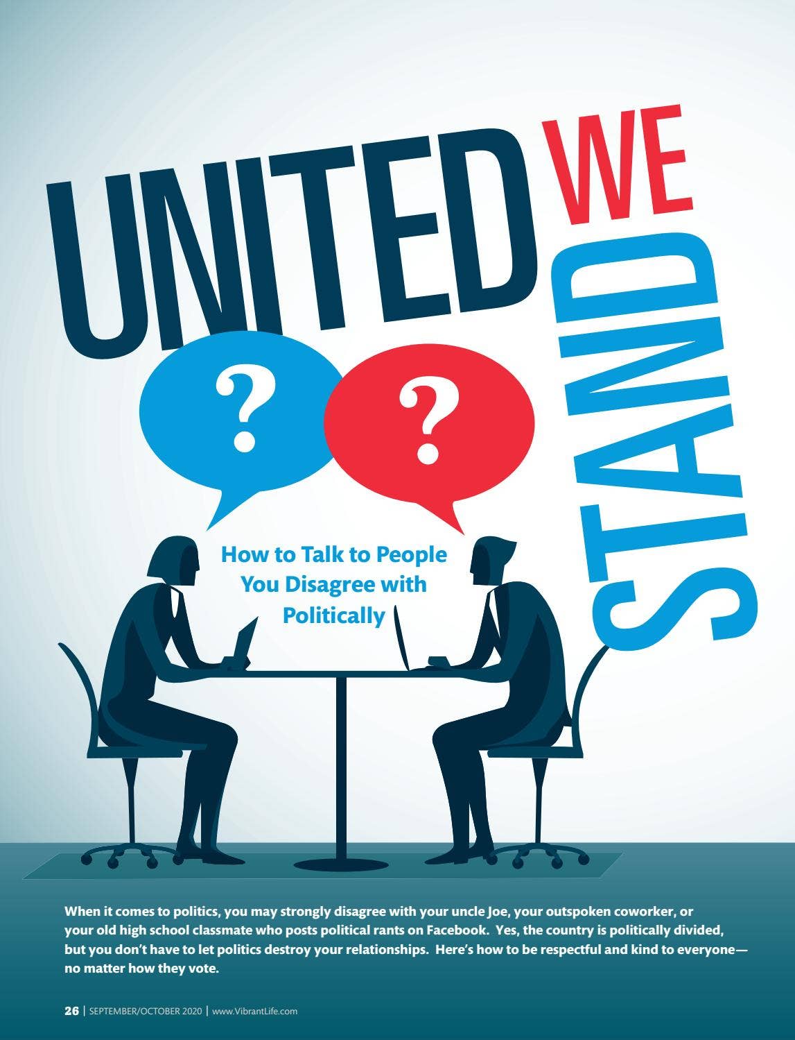 Vibrant Life Magazine — Sept/Oct 2020 Issue — United We Stand feature ...