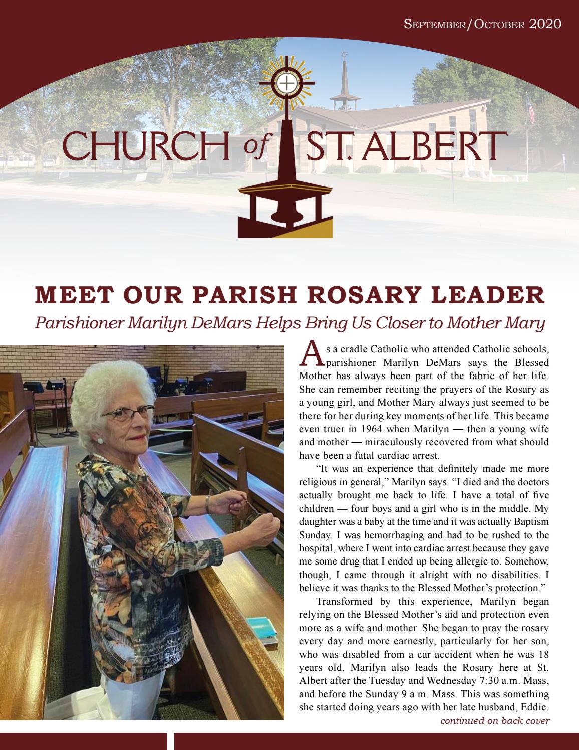 Church of St. Albert Parish Newsletter — September/October 2020 by ...