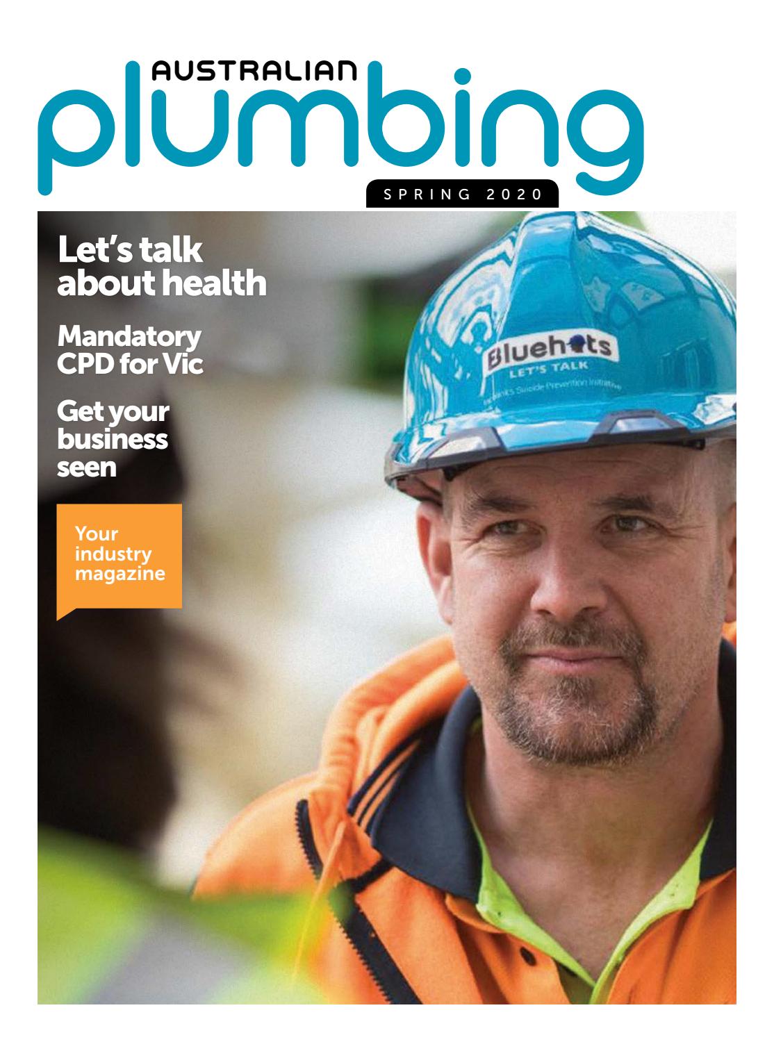 Australian Plumbing - Spring 2020 by Master Plumbers - Issuu