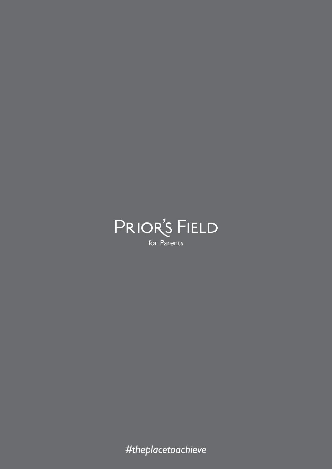 Prior's Field School Prospectus 2020-2023 by Prior's Field - Issuu