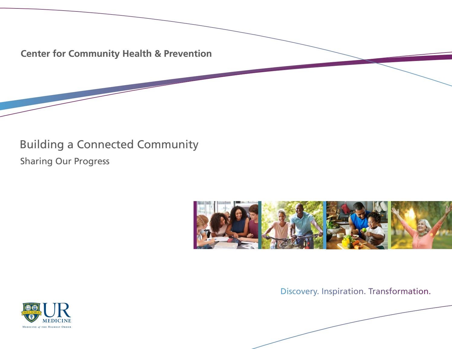 Center for Community Health & Prevention Annual Report (Internal) by ...